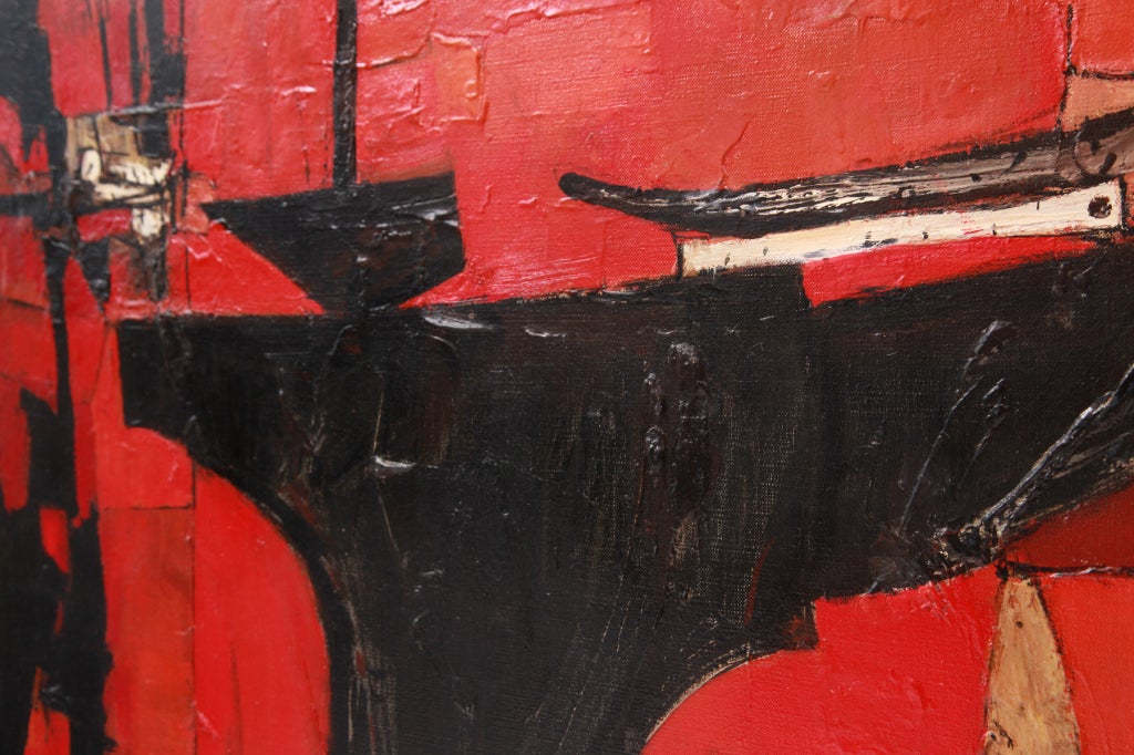 Edgar Ewing 'Anvil' Oil Painting at 1stDibs