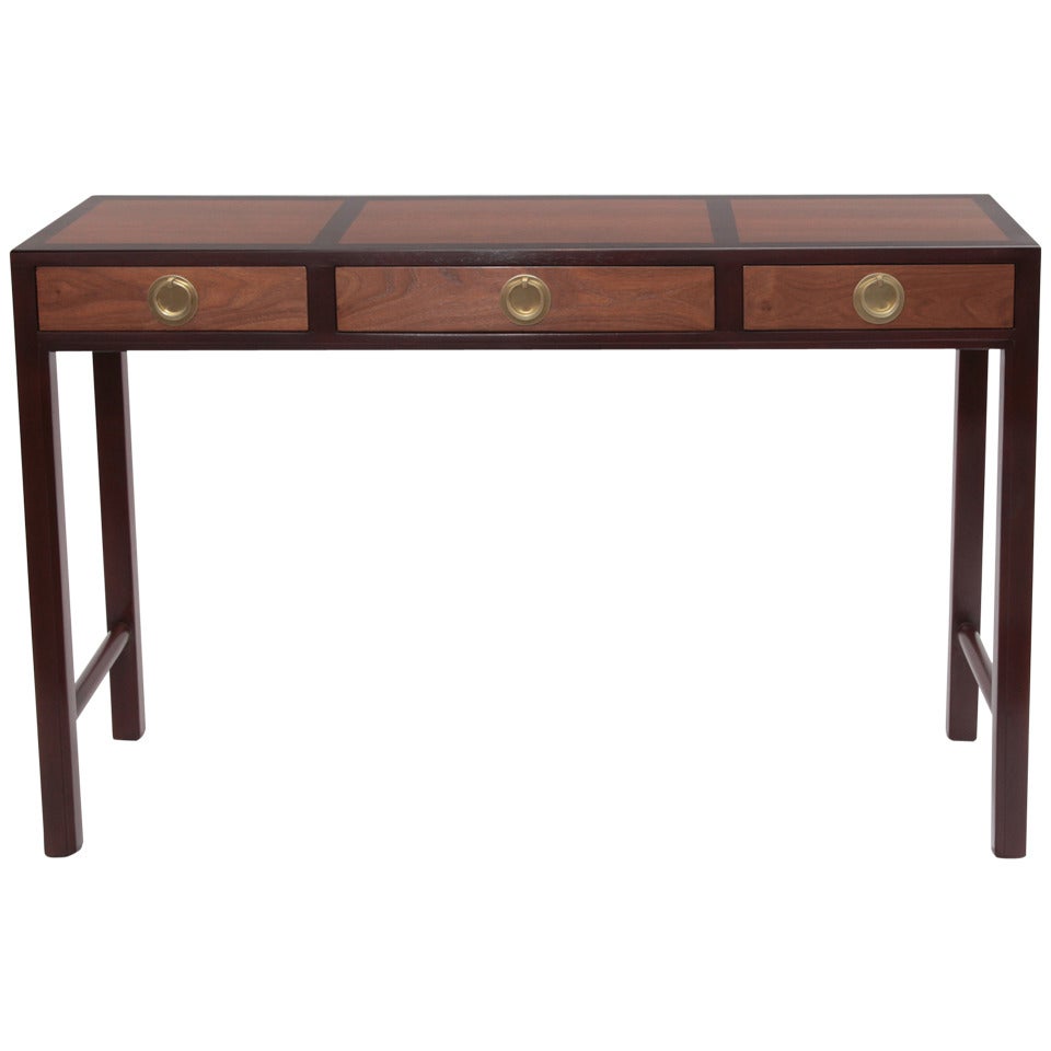 Edward Wormley for Dunbar Two-Tone Console Table at 1stDibs