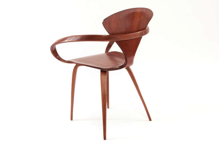 12 Norman Cherner Plycraft Dining Chairs at 1stDibs