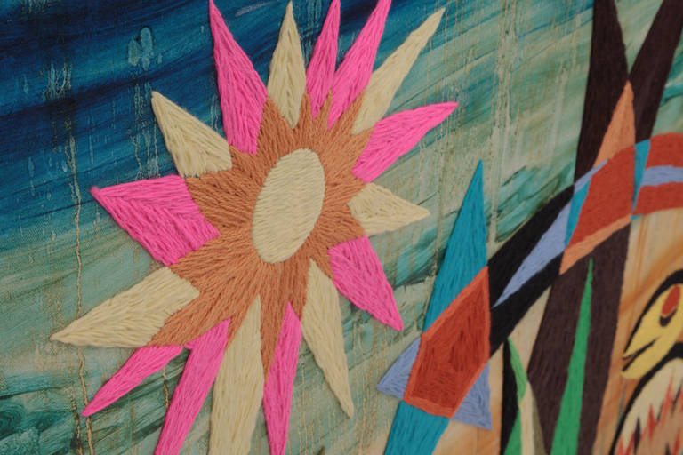 Harold Laynor Large-Scale Mixed-Media Art at 1stDibs