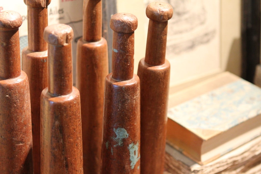 Set of 6 Indian Clubs For Sale at 1stDibs