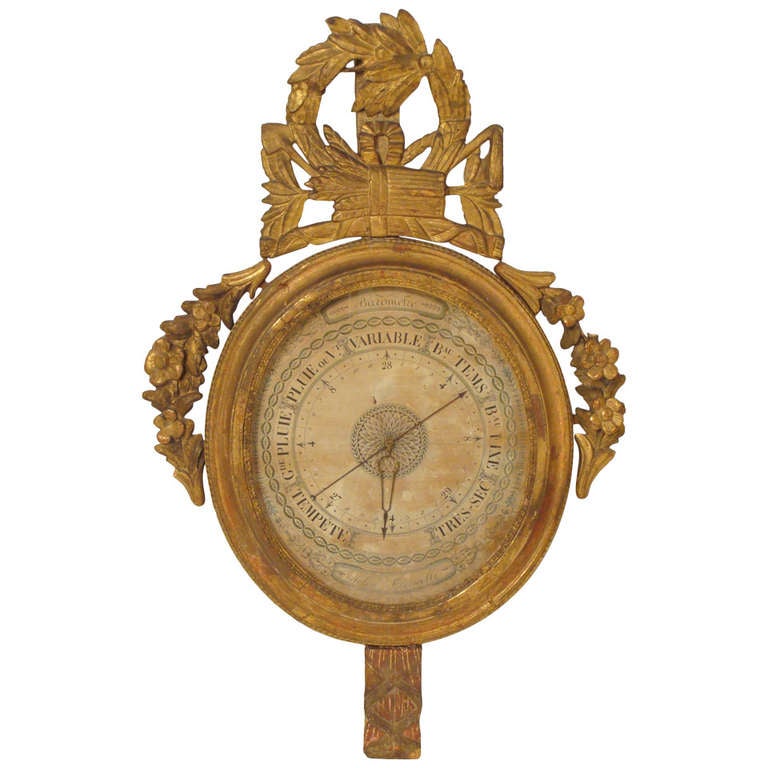 Louis XVI Barometer at 1stDibs