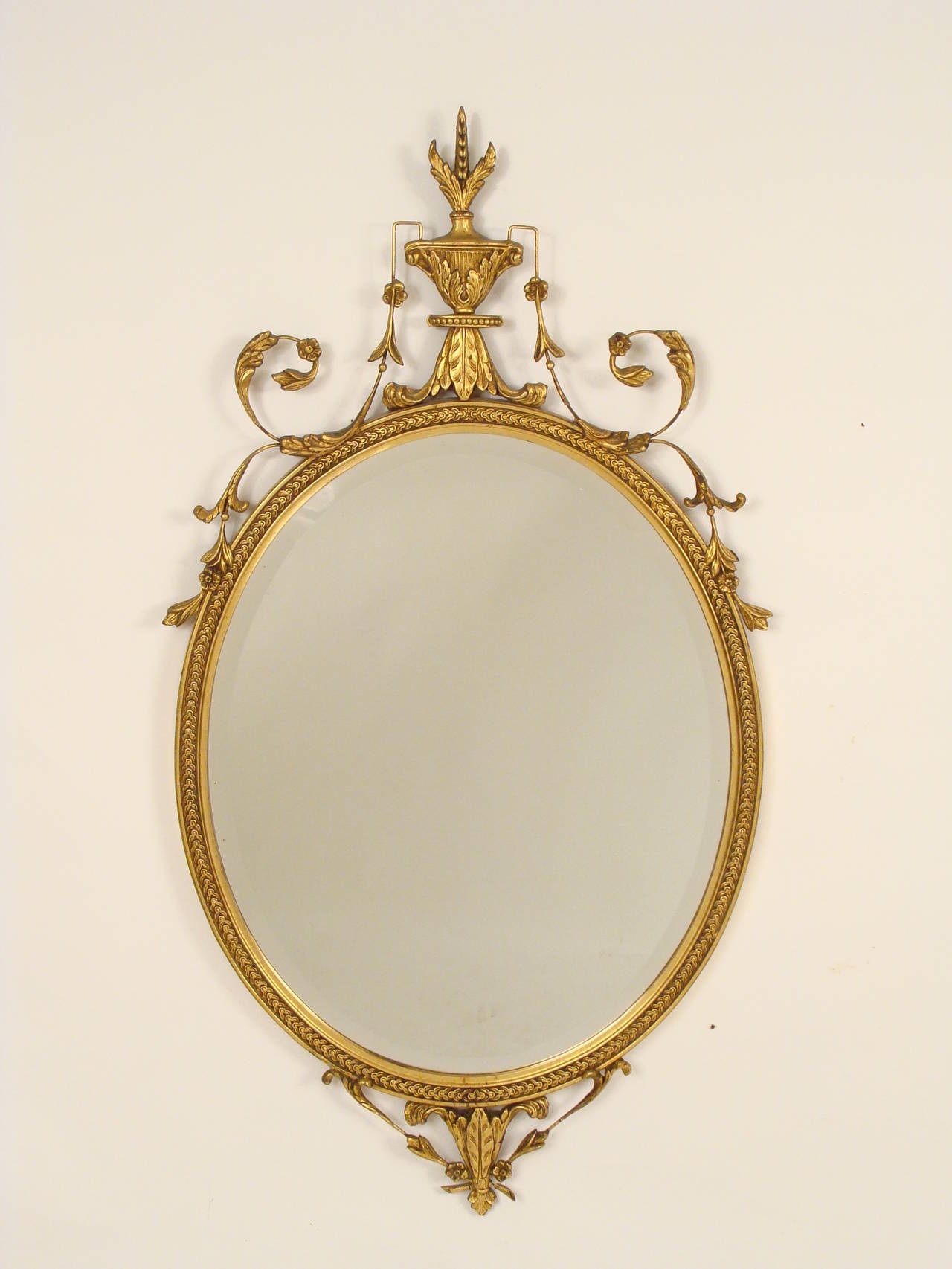 Pair of English Regency Style Mirrors at 1stDibs