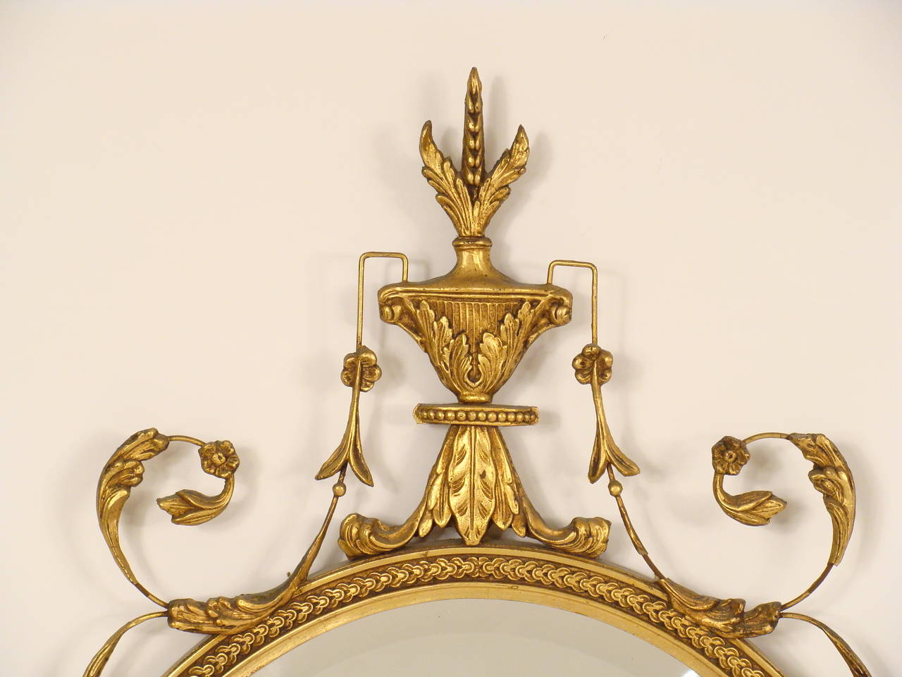 Pair of English Regency Style Mirrors at 1stDibs
