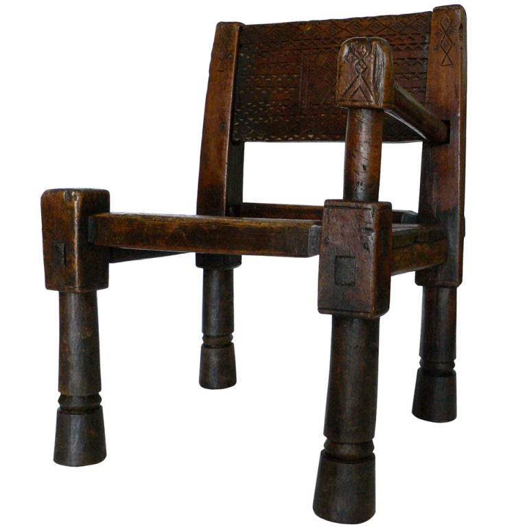19th c. African Ambo Chair For Sale at 1stDibs