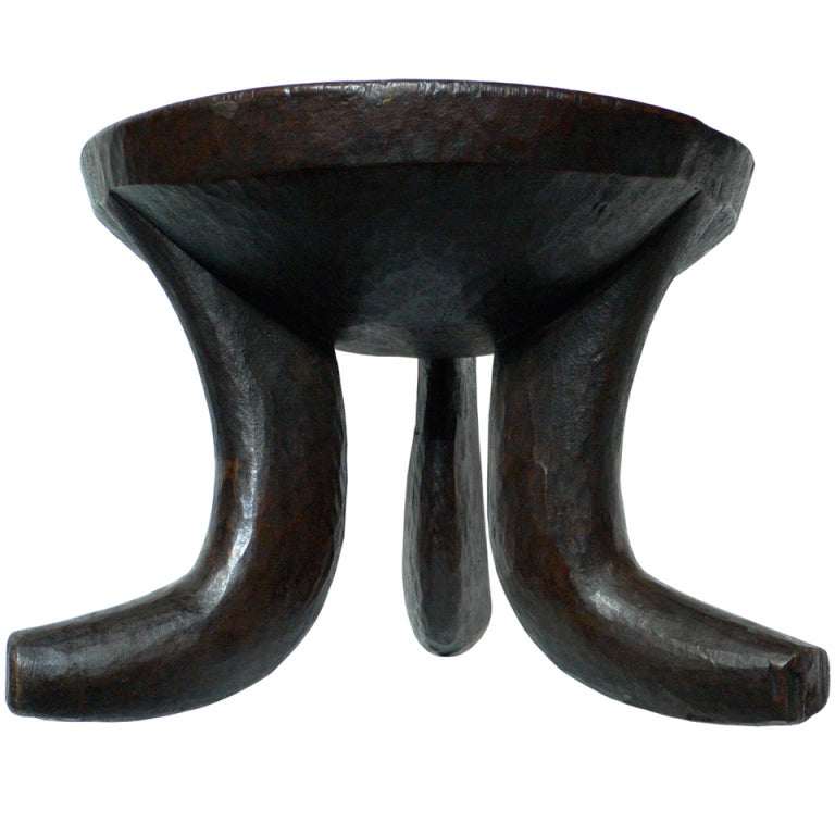 19th c. African Jima or Jimma Stool For Sale at 1stDibs