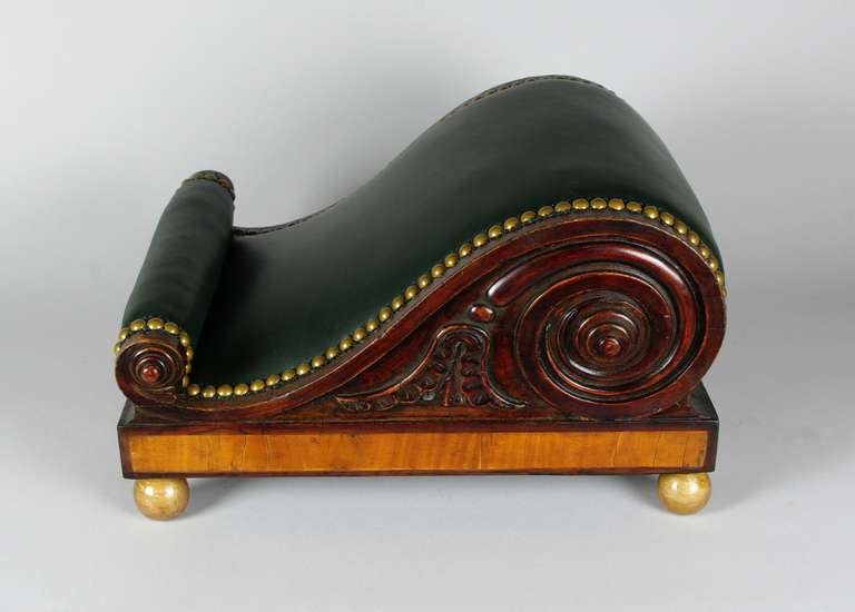 William IV Mahogany Footstool at 1stDibs