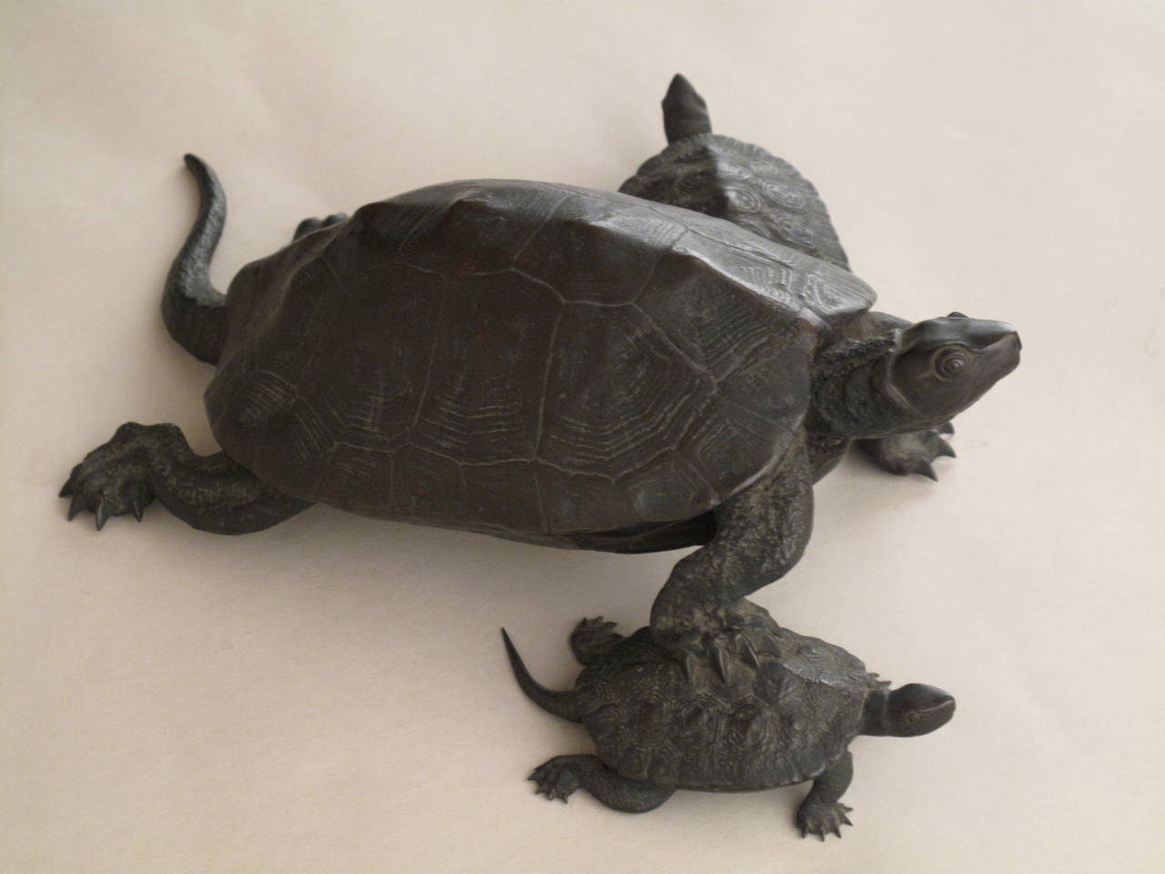 Japanese Bronze Turtles at 1stDibs