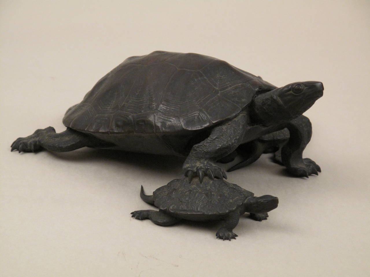 Japanese Bronze Turtles at 1stDibs