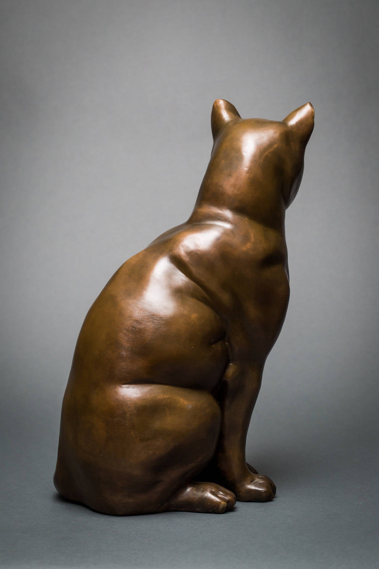 French Bronze Cat Sculpture at 1stDibs | bronze cats for sale