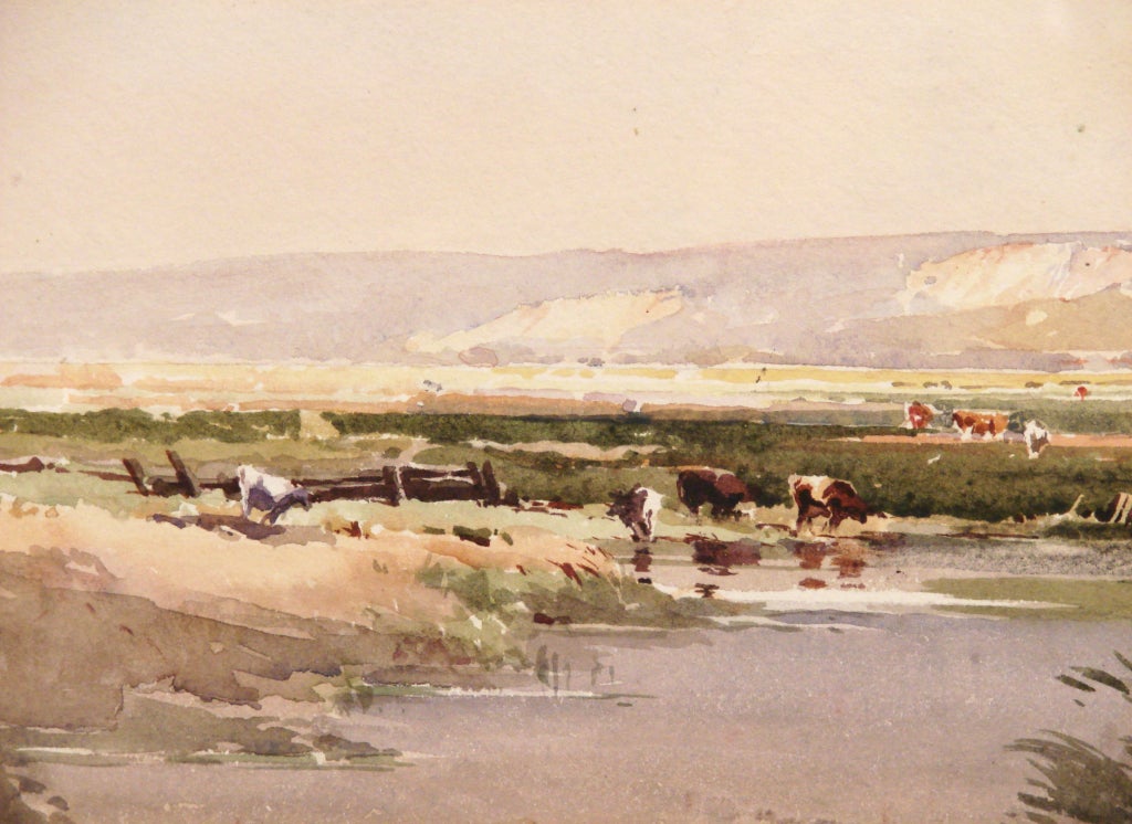 Charles Harrington (British 1865-1943) Pair Watercolors at 1stDibs ...