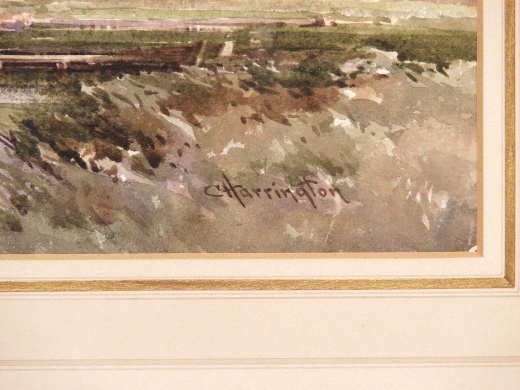 Charles Harrington (British 1865-1943) Pair Watercolors at 1stDibs ...