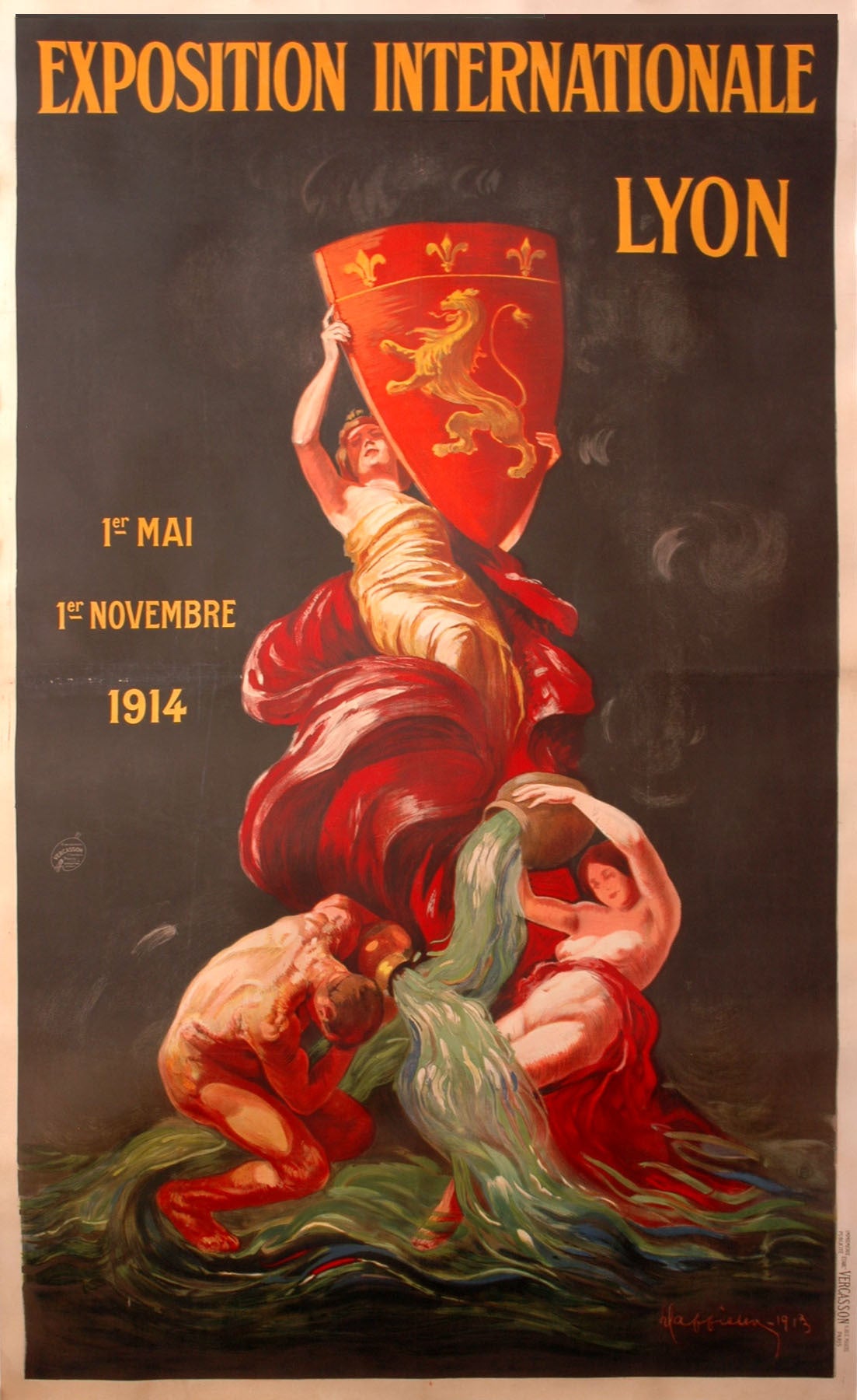 Original Cappiello Poster at 1stDibs