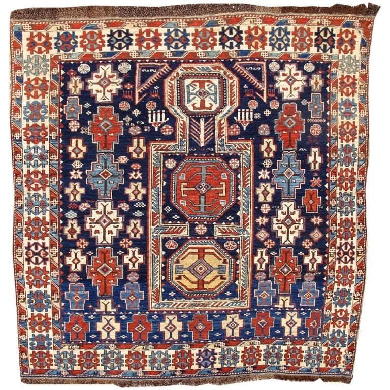 Kuba Prayer Rug at 1stDibs