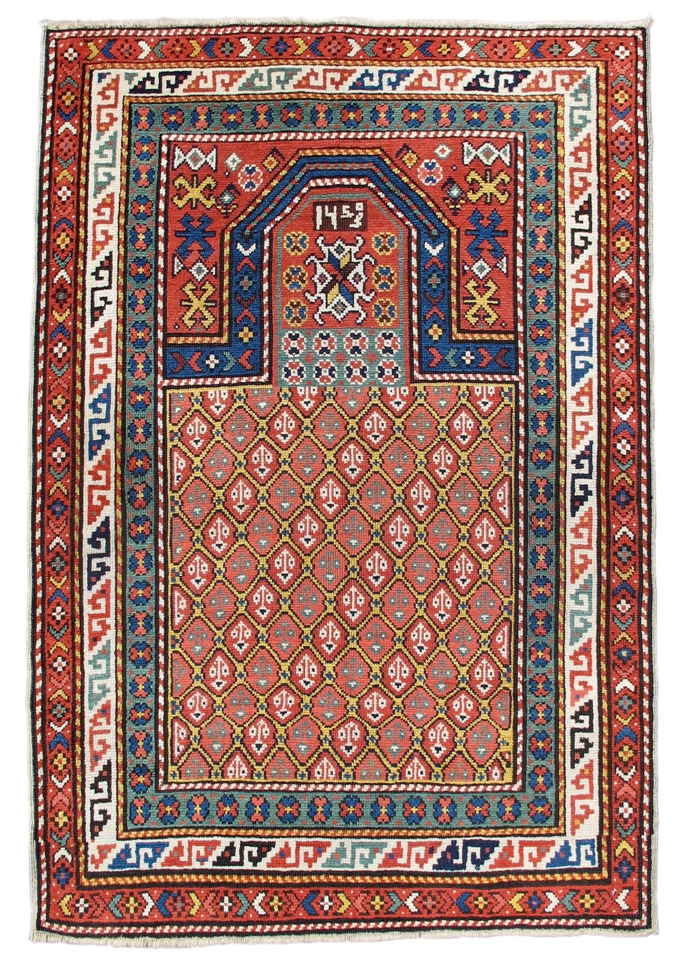 Antique Derbend Prayer Rug at 1stDibs