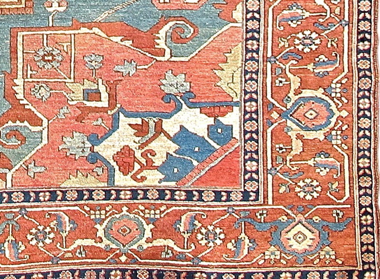 Persian Serapi Carpet at 1stDibs