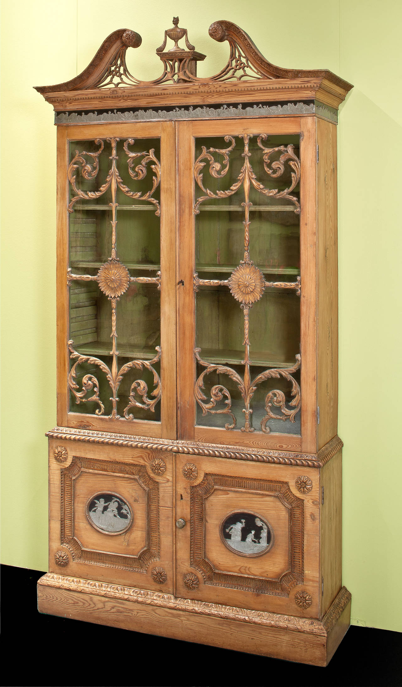 Bookcase in the Manner of Robert Adam For Sale at 1stDibs