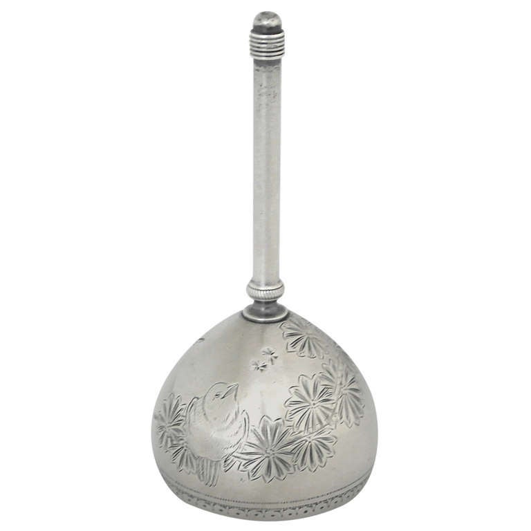 Gorham Aesthetic Sterling Silver Bell at 1stDibs