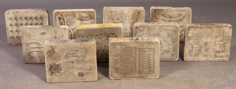 Antique Lithographers Printing Stones For Sale at 1stDibs