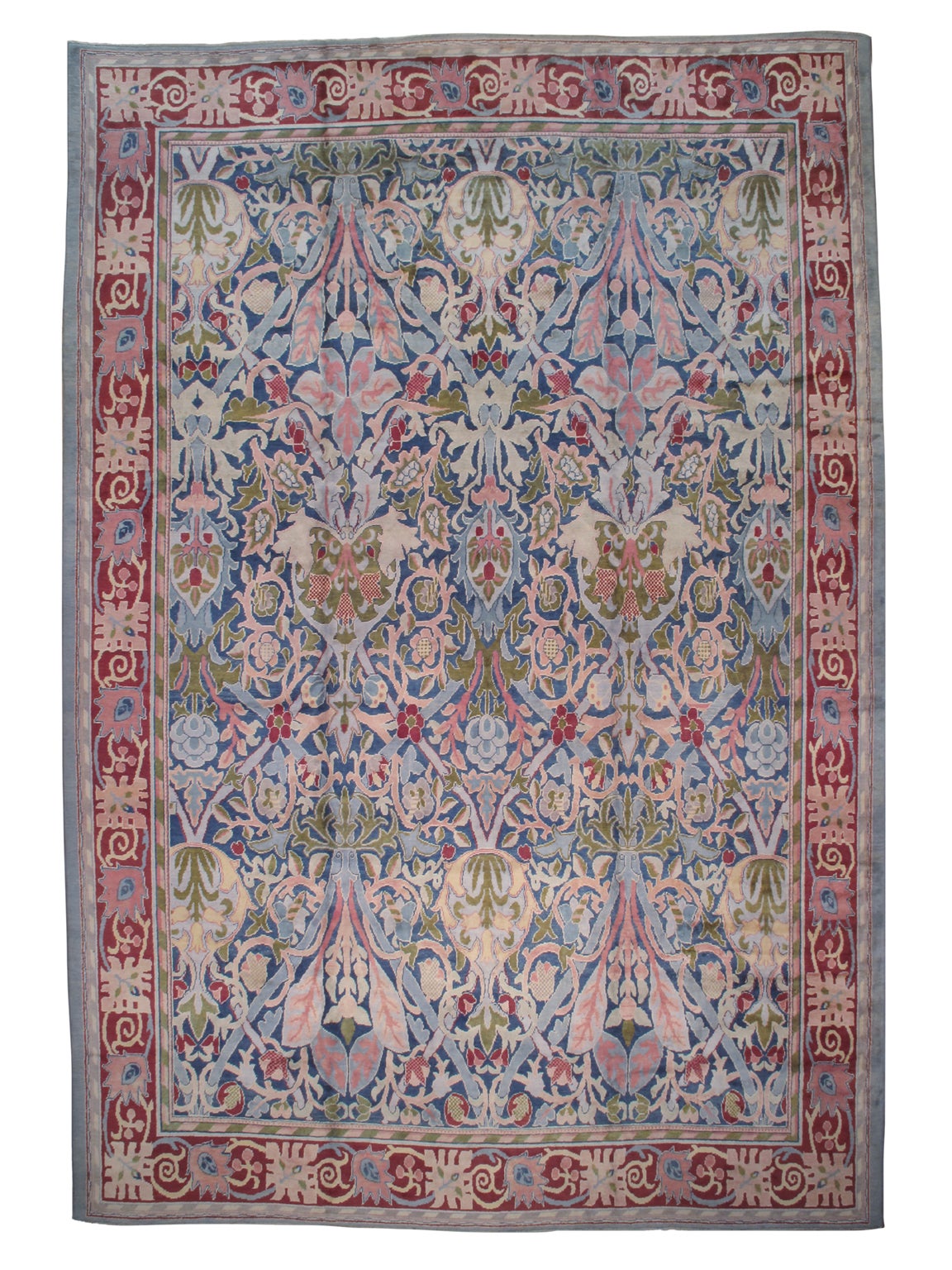 Large European Carpet in Arts and Crafts Style at 1stDibs