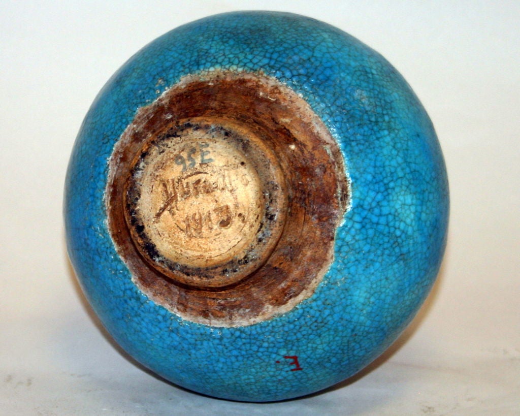 Volkmar Vase Dated 1913 at 1stDibs | volkmar pottery