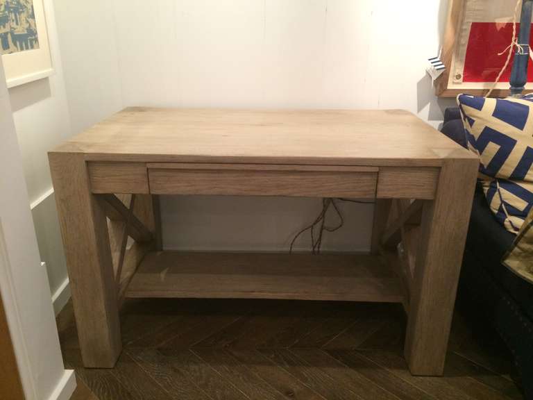 Handmade Wooden Desk For Sale at 1stDibs