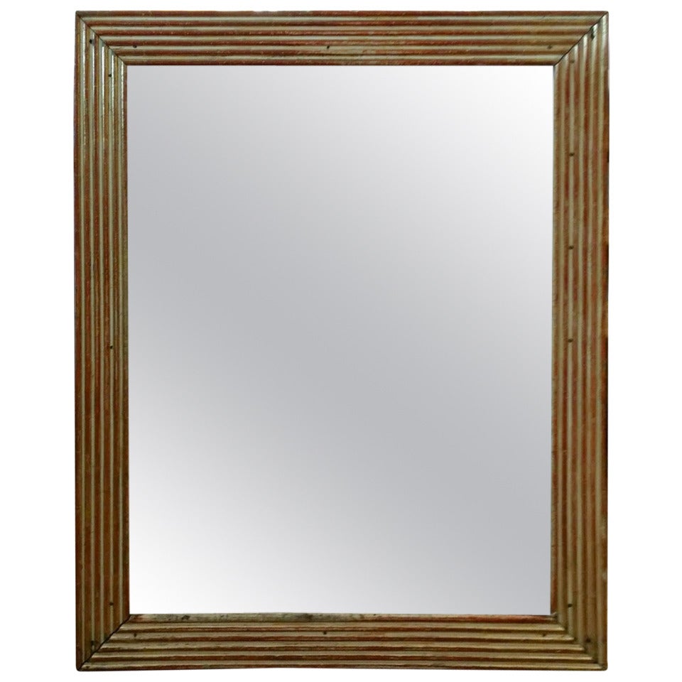 Reeded Mirror at 1stDibs