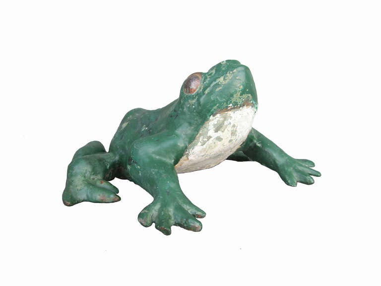 Cast Iron Frog at 1stDibs