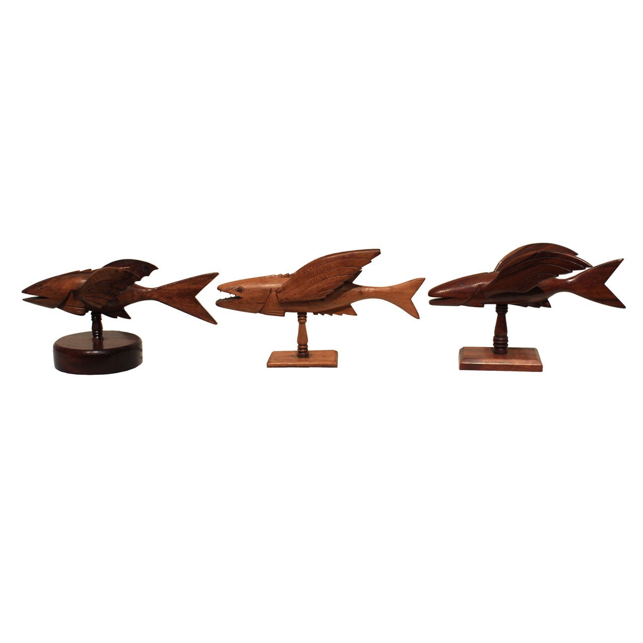 Pitcairn Flying Fish - For Sale on 1stDibs | pitcairn island carvings ...