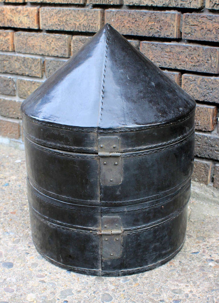 Chinese Double Hat Box, Late 19th Century at 1stDibs