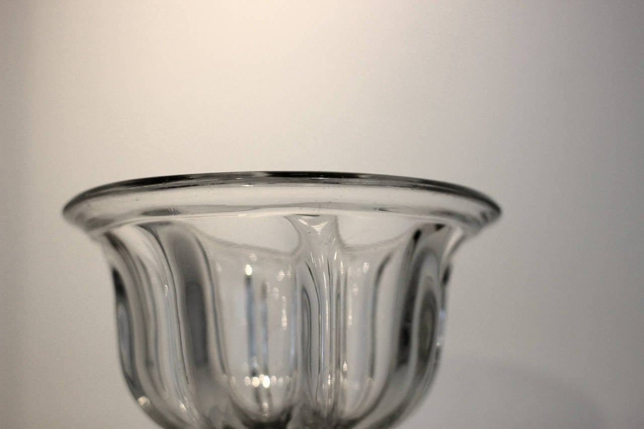 Glass Compote, American, Mid-19th Century For Sale at 1stDibs