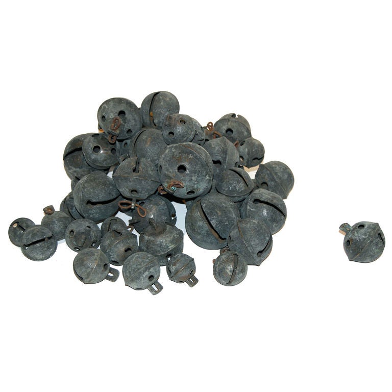 Collection of Antique New England Sleigh Bells at 1stDibs