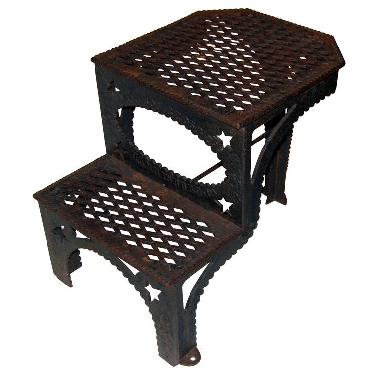 Antique Carriage Steps - 3 For Sale on 1stDibs