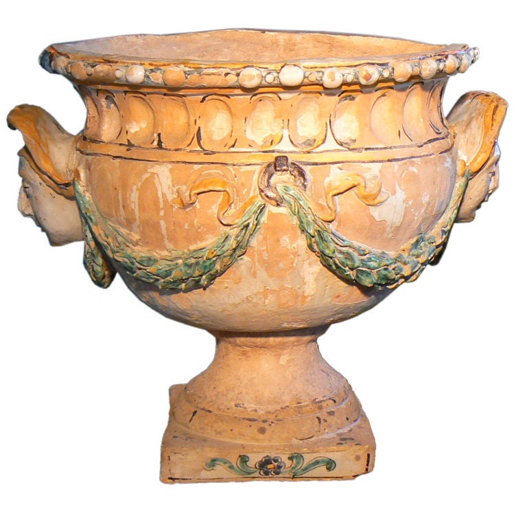 Large and Unique 2-Headed Roman Urn at 1stDibs