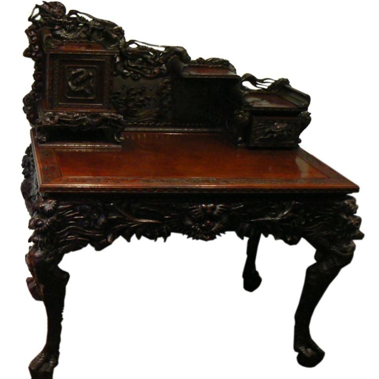 Japanese Desk and Chair For Sale at 1stDibs