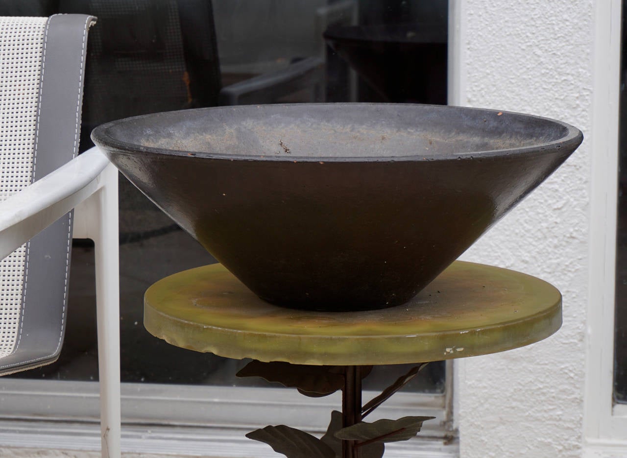 Architectural Pottery "Wok" Planter by LaGardo Tackett at 1stDibs