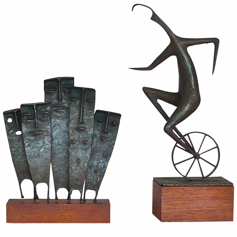 Jack Boyd Bronze Sculptures (2) at 1stdibs