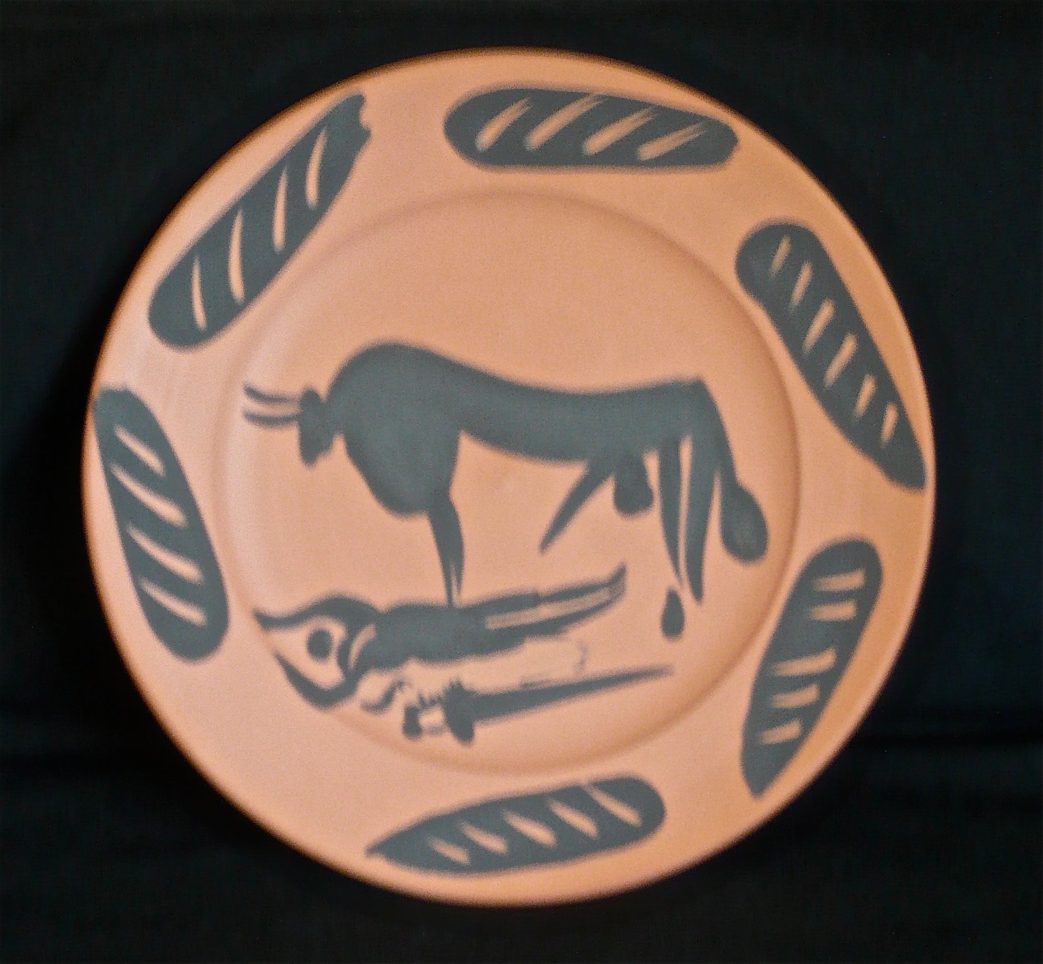 Pablo Picasso Ceramic Plate at 1stDibs