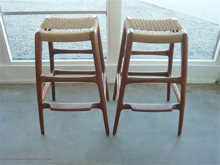 Hand Crafted Barstools by Rick Pohlers at 1stDibs