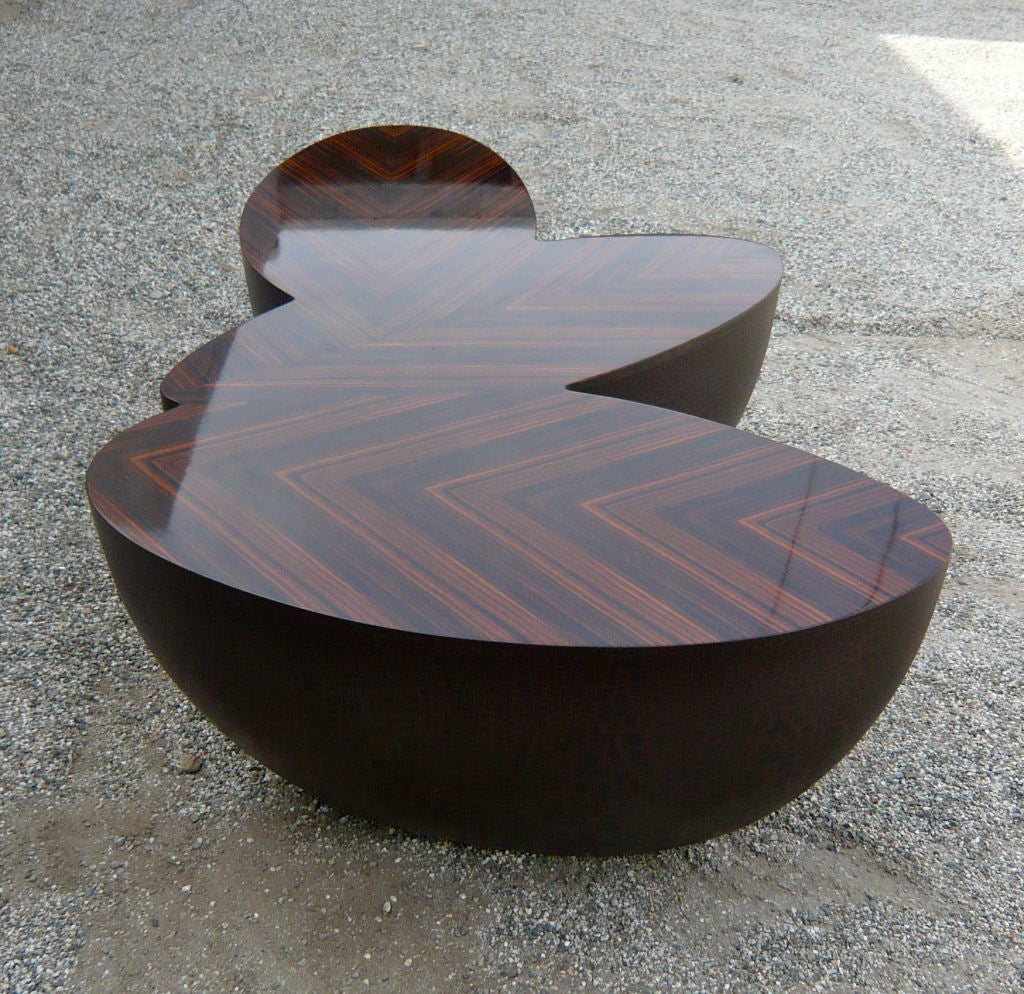 Wendell Castle "sizzle" Cocktail Table at 1stDibs