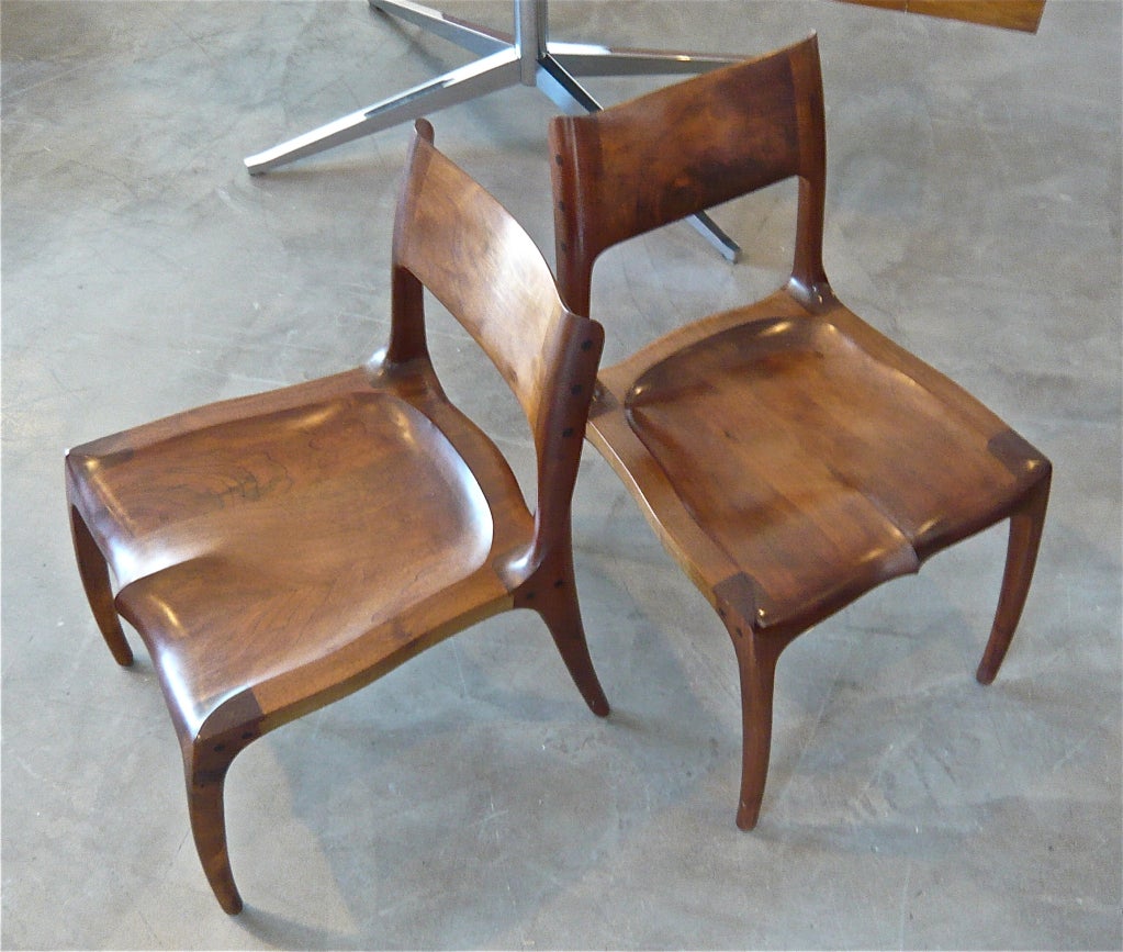 Solid Oak Bench or Coffee Table by Rick Pohlers at 1stDibs