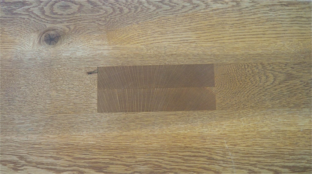 Solid Oak Bench or Coffee Table by Rick Pohlers at 1stDibs