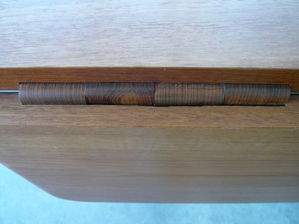 Solid Teak Dining Table by Rick Pohlers at 1stDibs