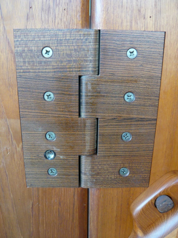 Solid Teak Dining Table by Rick Pohlers at 1stDibs