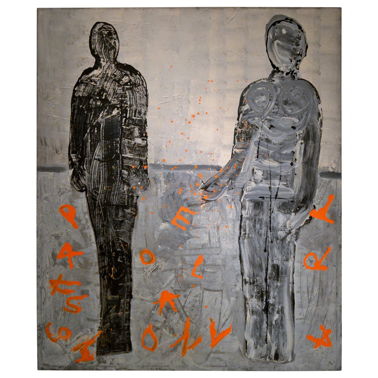 Figurative Abstract Painting by Christopher Shoemaker For Sale at 1stDibs
