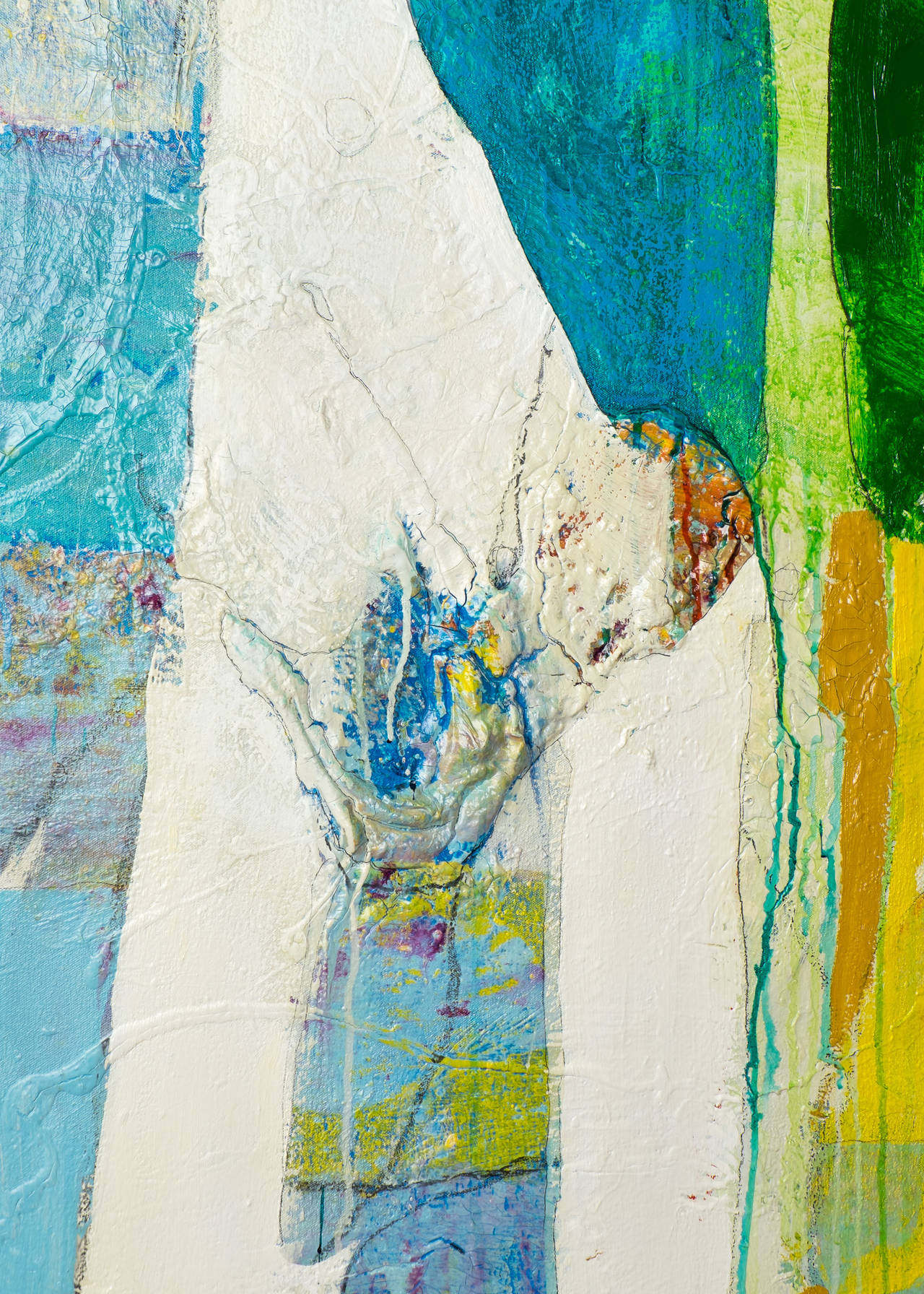 "Totems of the Elysian Fields I" Painting by Meredith Pardue at 1stDibs