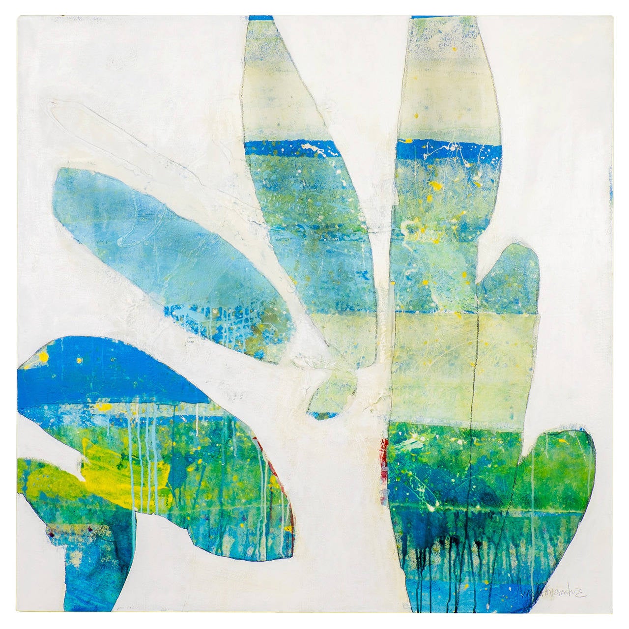 "Totems of the Elysian Fields II" Original Painting by Meredith Pardue ...