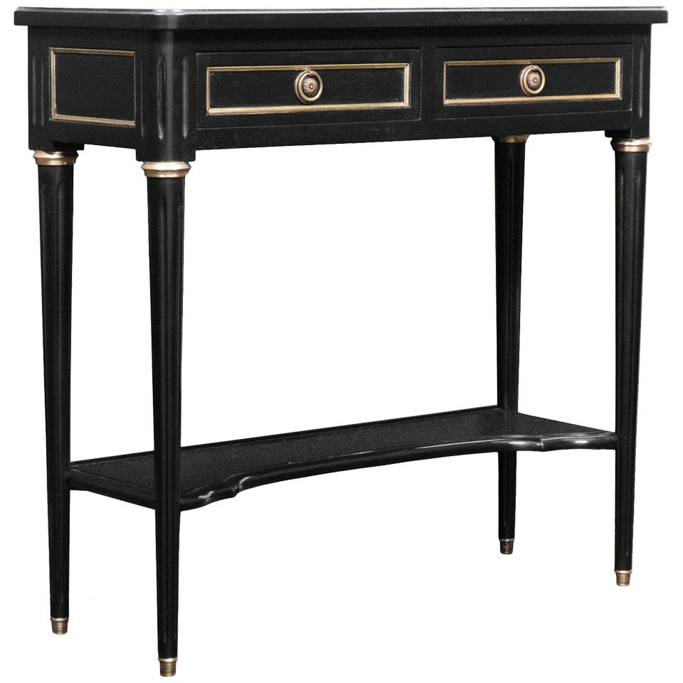 French Louis XVI Console Table at 1stDibs