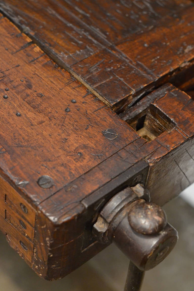 Antique Ski Workbench from the French Alps at 1stDibs