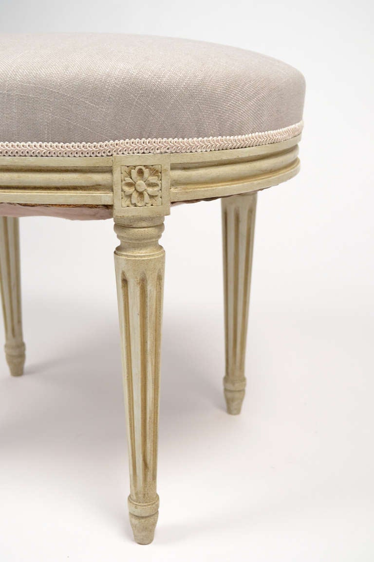 French Louis XVI Oval Bench at 1stDibs | louis oval bench
